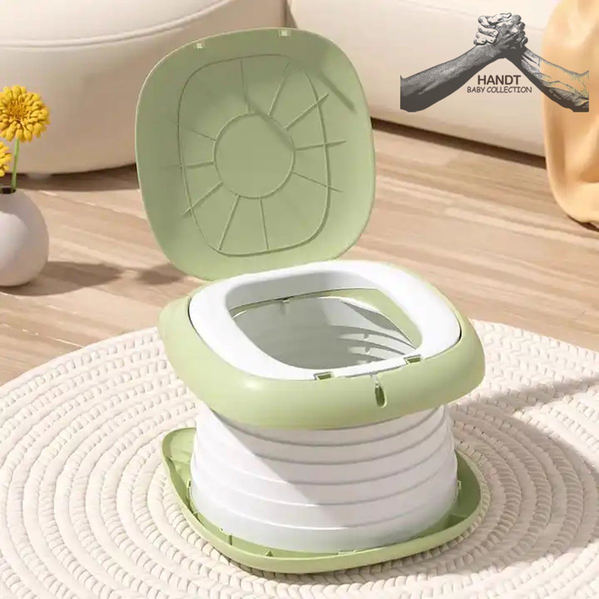 HANDT - Baby Collection - Portable Potty Green | bol.com