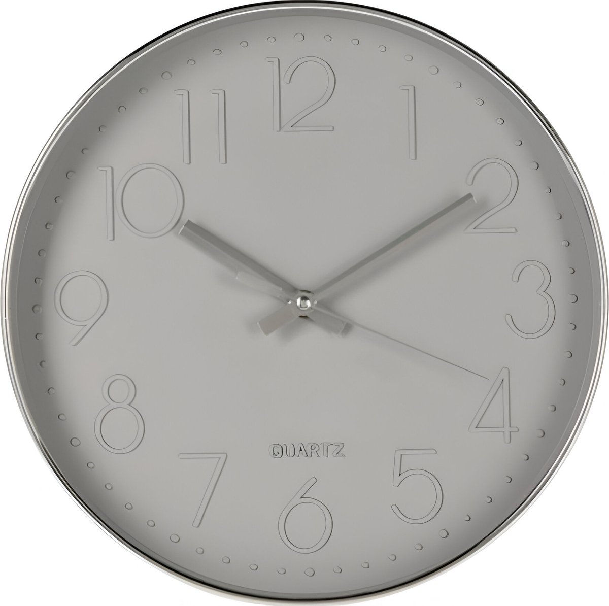 Moderne Klok - Stille Klok - Quartz Wandklok met Cijfers - Met ...