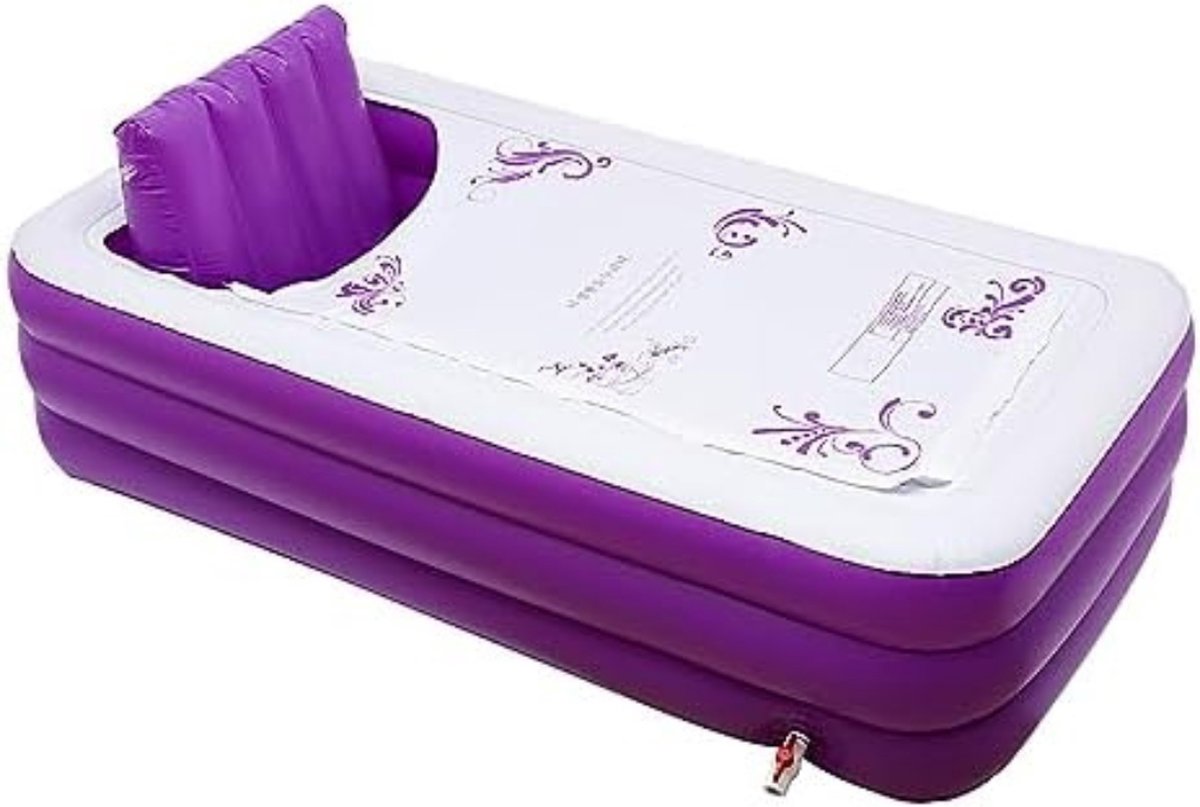 Ijsbad Opblaasbaar - Ice Bath - Dompelbad - Paars | bol.com