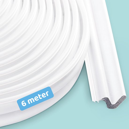 Tochtstrip - Tochtstopper - Tochtrol - 6 Meter - Tochtstrips Voor ...