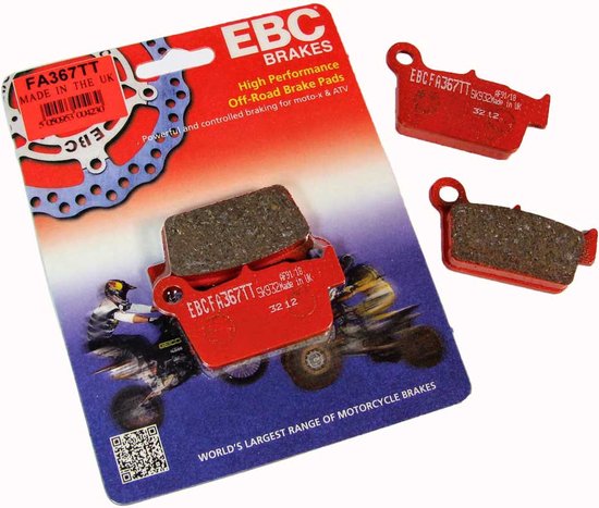 Ebc Fa-tt Series Carbon Offroad Fa355/4tt Remblokken Zwart | bol