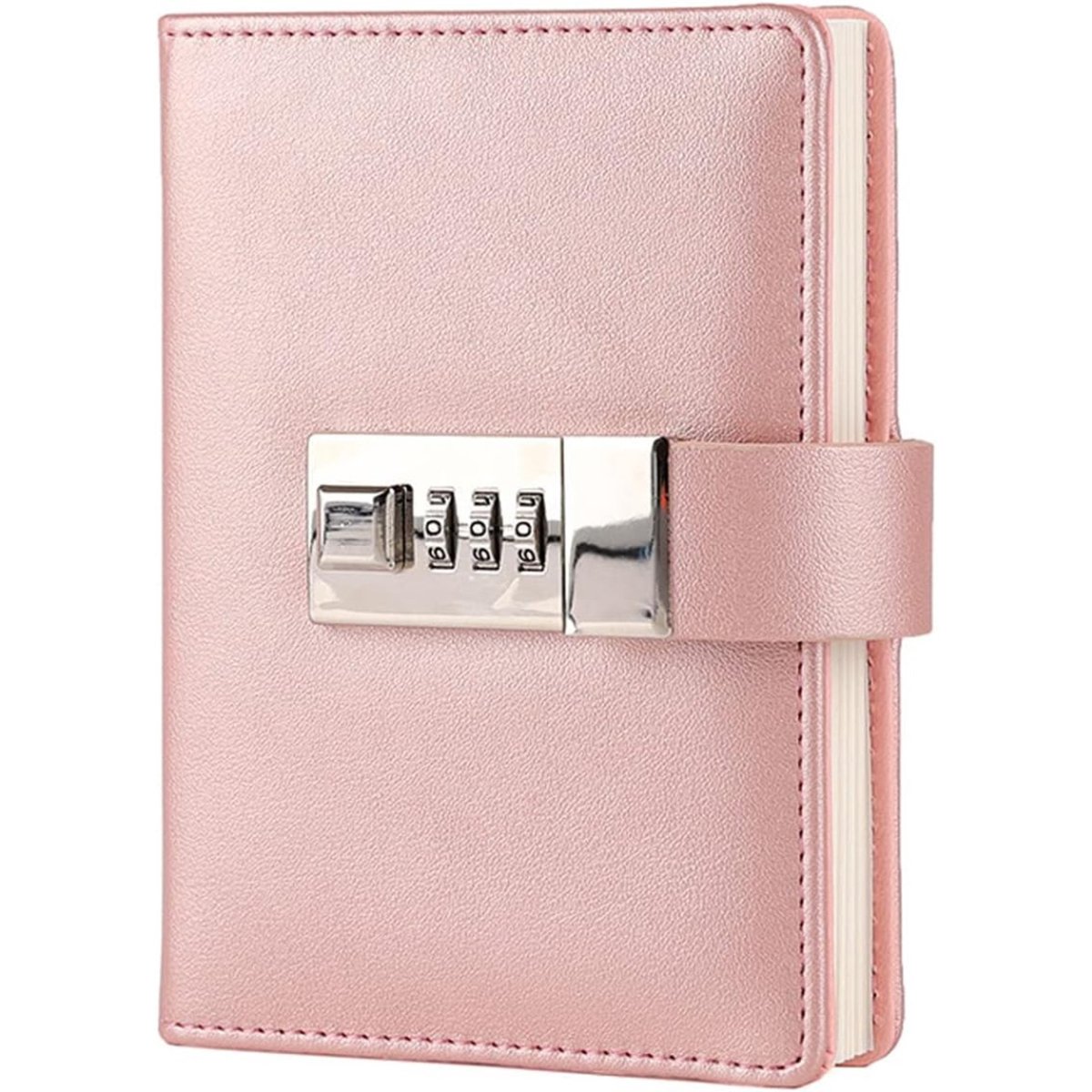 Roze dagboek met code voor volwassenen en kinderen- Pink diary ...