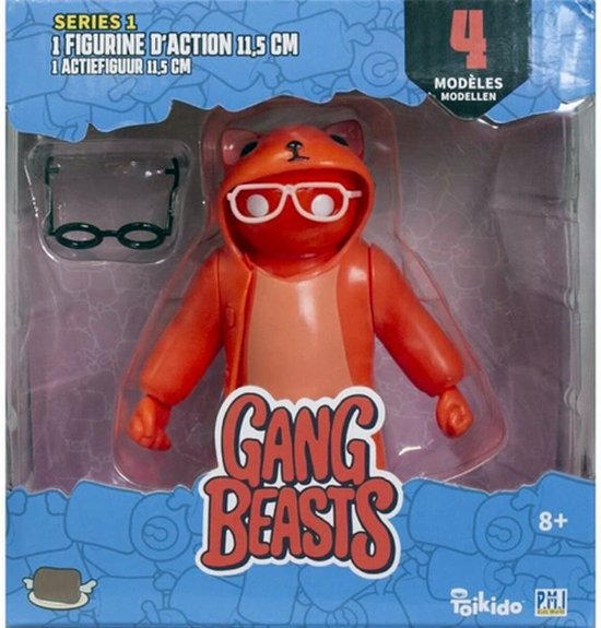 Gang Beasts - Red Beast - Toikido - Verzamelfiguur | bol