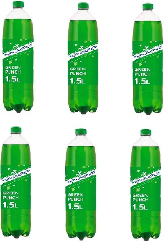 Fernandes Green Punch 6 petflessen x 1,5 liter | bol