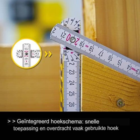 Vouwmeter - Vouwmeter 2 Meter | bol