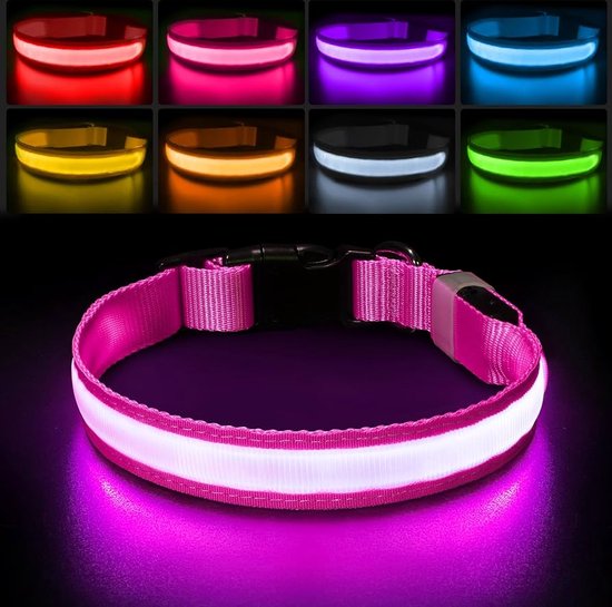 Led>Halsband>Hond>Kat>Roze/Pink>products Of Elite | bol