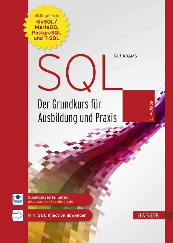 SQL (ebook), Ralf Adams | 9783446480285 | Boeken | bol