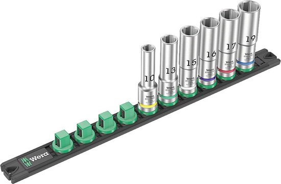 Wera C Deep 05005470001 Dopsleutelset Inch 1/2 6-delig | bol