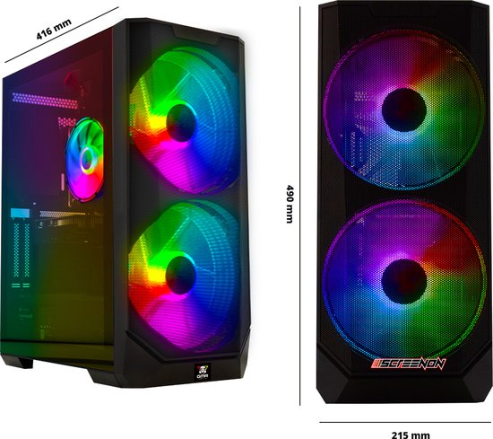 Intel Compleet PC | Intel Core i5 | 16 GB RAM | 1 TB SSD | RTX 3050 ...