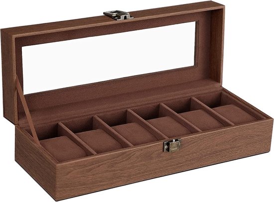 Horloge doos - Horloge box - Horloge opbergdoos - Horloge opbergbox ...
