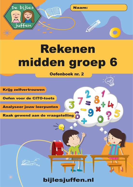 Oefenboek Rekenen Midden Groep 6 Deel 2 - Oefen voor de CITO Leerling in beeld en de... | bol