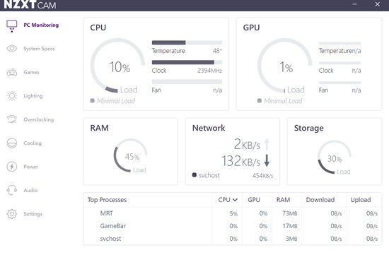 NZXT-H5 Elite-RYZEN 5-4500- GTX1650-4GB-RGB AIRCOOLING-16GB RAM-1000GB ...