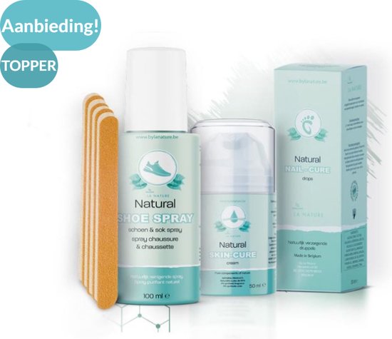 Natural Nail-Cure Solution Kit | bol