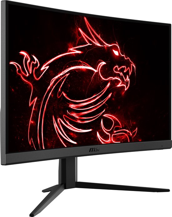 MSI Optix G24C4 - Full HD VA Curved Gaming Monitor - 144Hz - 24 Inch | bol