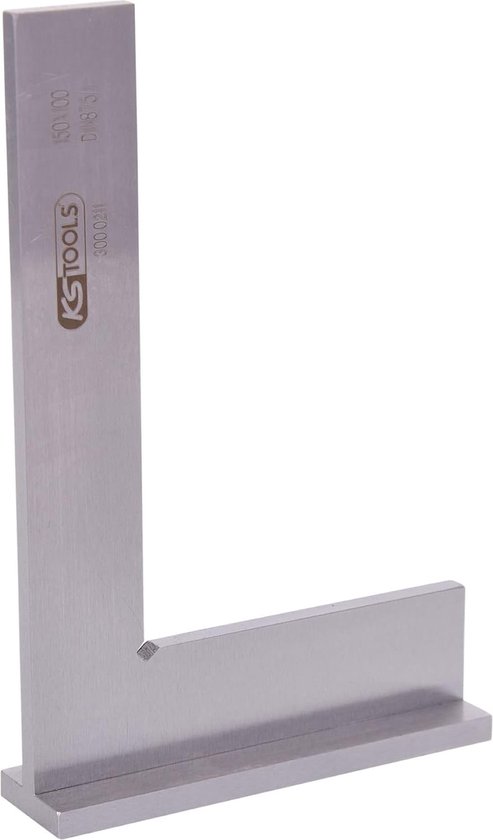 300.0211 Winkelhaak met aanslag volgens DIN 875/1, 150mm | bol