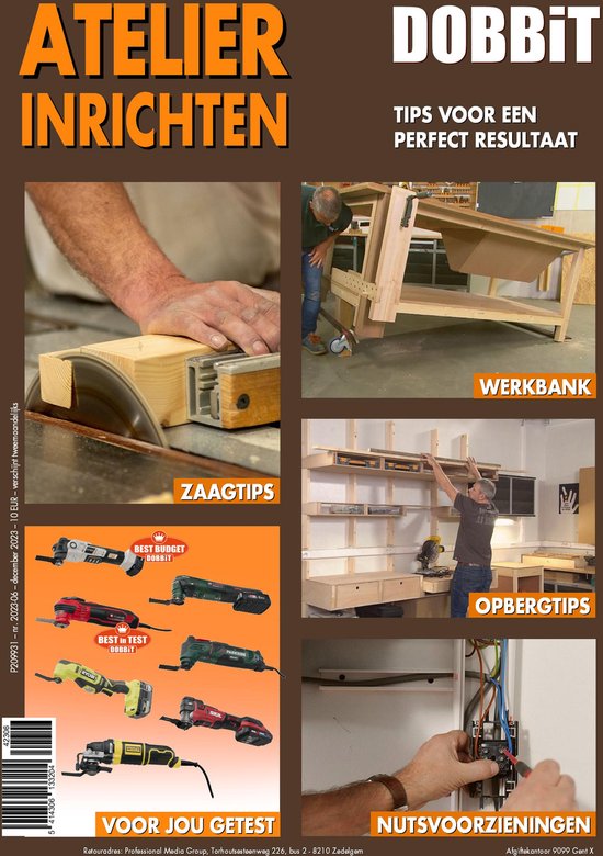 Dobbit magazine - atelier inrichten (BE) | bol