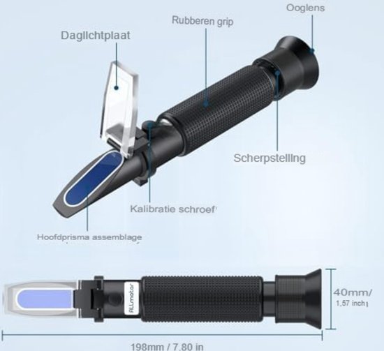 Refractometer - 0-100 PPT | bol