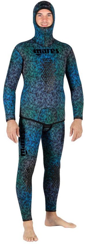 Mares Pure Passion Polygon 8/6.5 Mm Speervistuig Blauw XL Man,Vrouw | bol