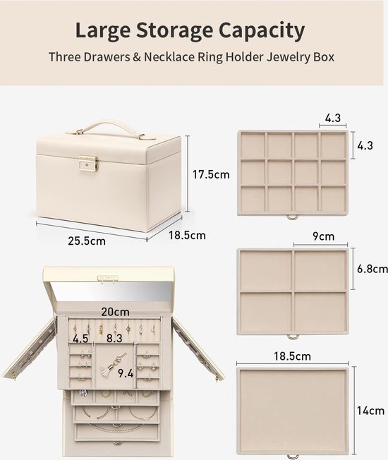 Luxe sieradendoos | bol