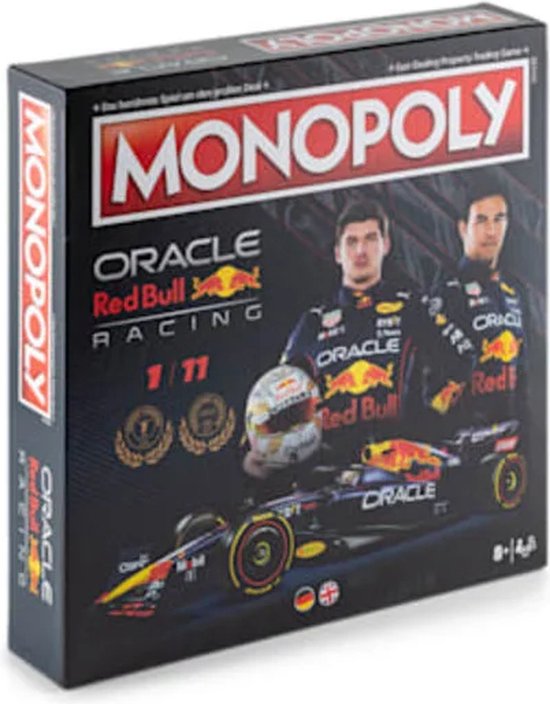 Oracle Red Bull Racing Monopoly - Formule 1 - Max Verstappen | bol