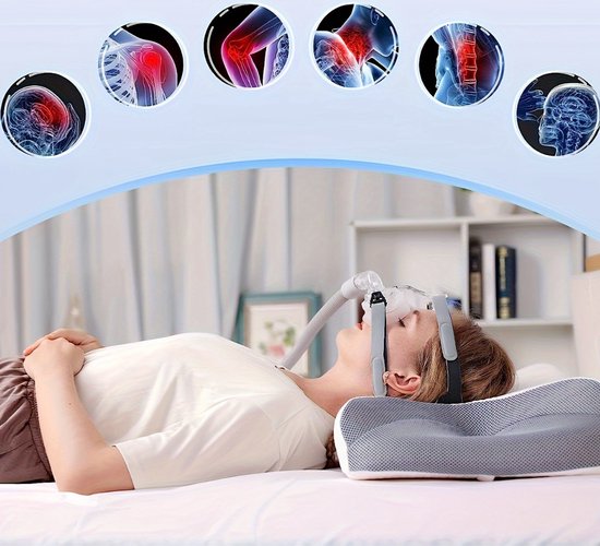 Kussen Zij Slaper - Snore Stopper - Anti Snurk Kussen - Anti Snurk ...