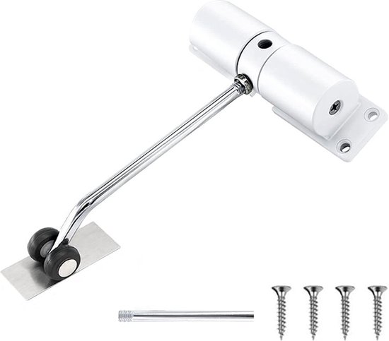 Deurdranger voor Binnen & Buiten – Wit - Verstelbare deurdranger ...