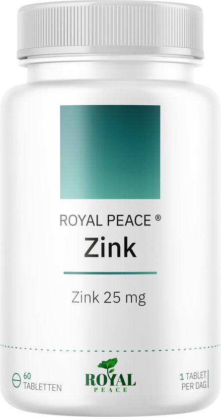 Zink 25 mg - Man & Vrouw - Supplement | bol.com