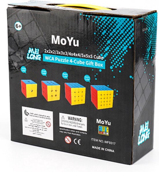 Speed Cube Set - Moyu Cube - Kubus - Magic Cube - Puzzelkubus ...