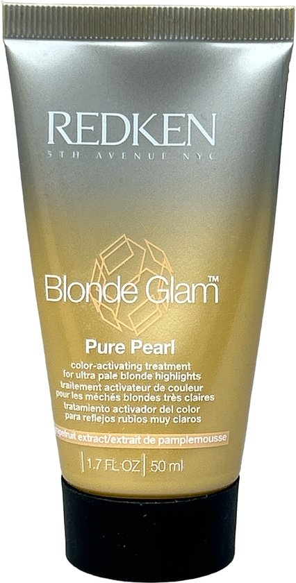 Redken Blonde Glam Pure Pearl color-activating treatment 50ml x 5 | bol