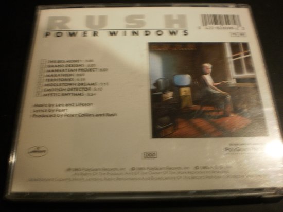 Power Windows, Rush | CD (album) | Muziek | bol