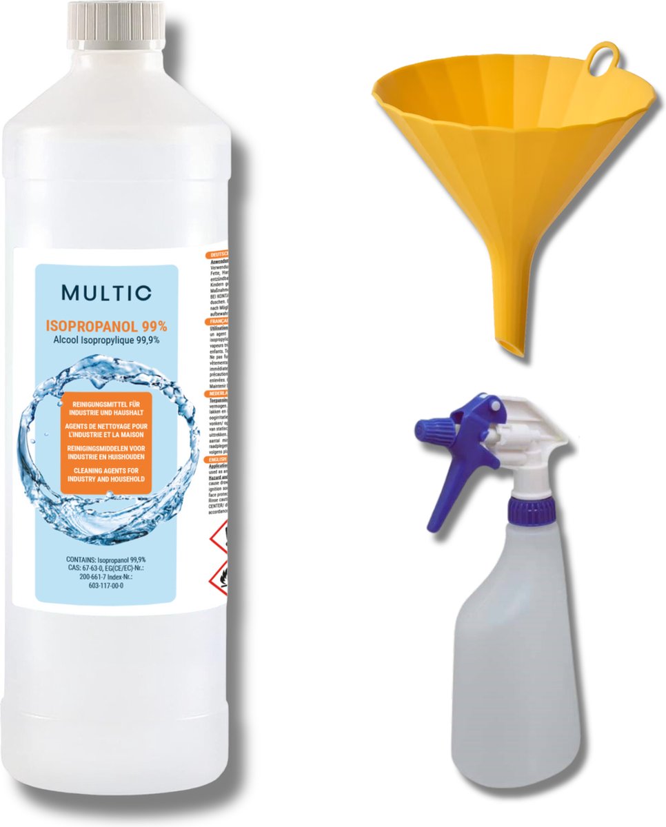 Isopropyl Alcohol - Isopropanol - IPA - Isopropyl - 99,9% Zuiver ...