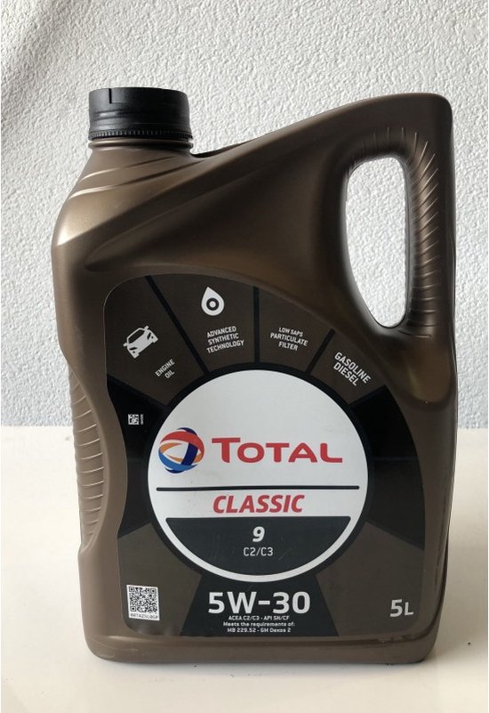 Total Classic 9 C2/C3 5W30 - 5 liter | bol