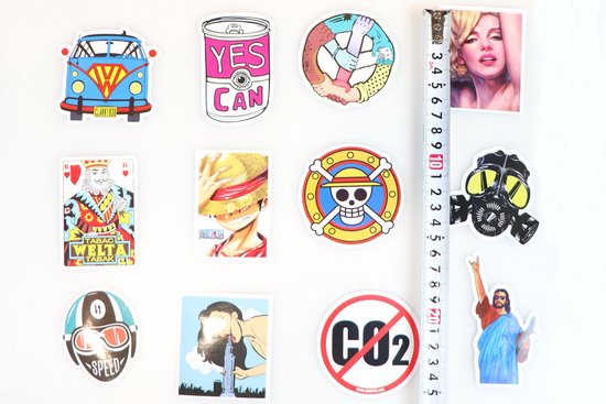 Stickerbomb 200 stuks - MIX Fatbike Scooter Laptop | bol