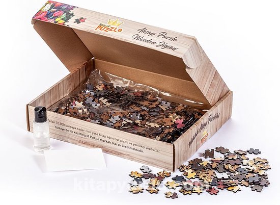 Chinese Tuin | Houten Puzzel | 2000 Stukjes | King of Puzzle | 88 x 59 ...