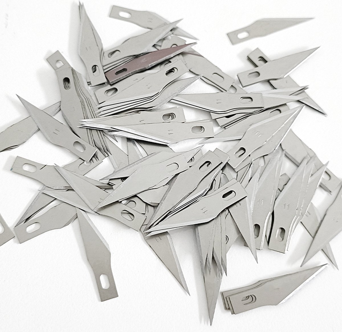 Precisie Messenset + Extra 100 mesjes - Hobby Mes - Scalpel Mes ...