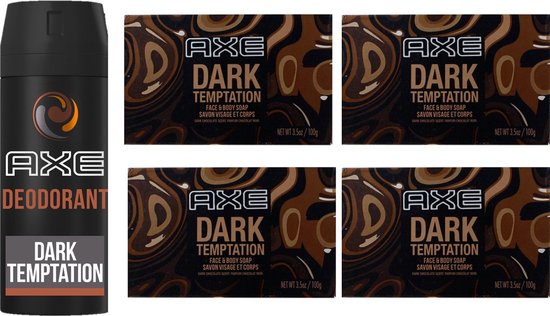 AXE Dark Temptation Pakket Zeep / Deo | bol