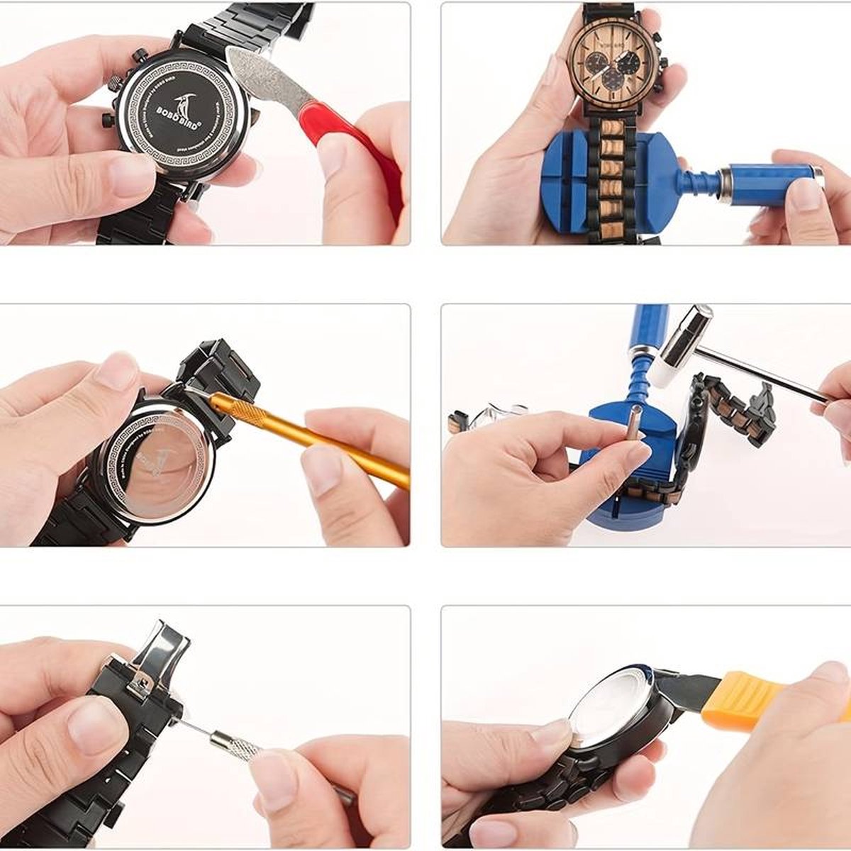 147 Delig | Professionele Horloge Reparatieset | Horloge ...