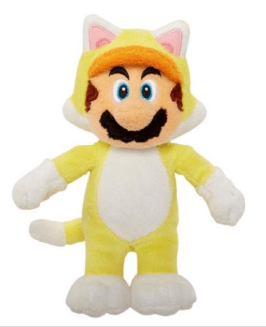 SUPER MARIO 3D LAND - Cat Mario Plush 24cm | bol
