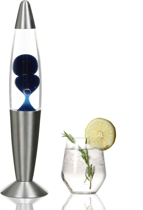 Lavalamp voor Kinderen - Blauw - 35 cm - Lavalamp - Lava Lamp ...