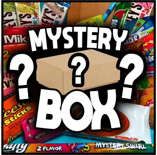 Mysterybox van KingCandy - Amerikaans snoep - Cadeau | bol