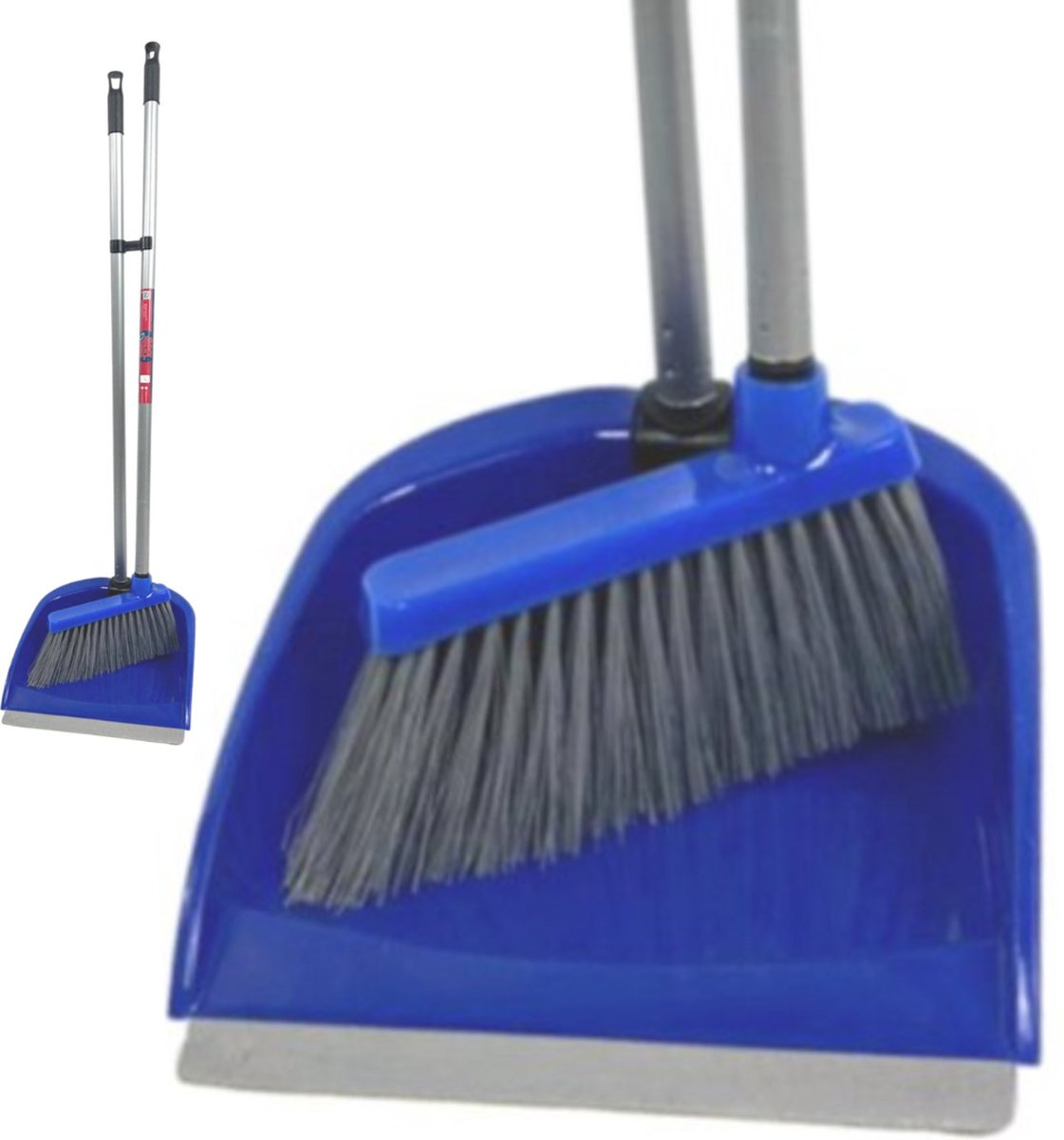 Synx Tools Stoffer en Blik met lange steel Bluemotion - 80 cm ...