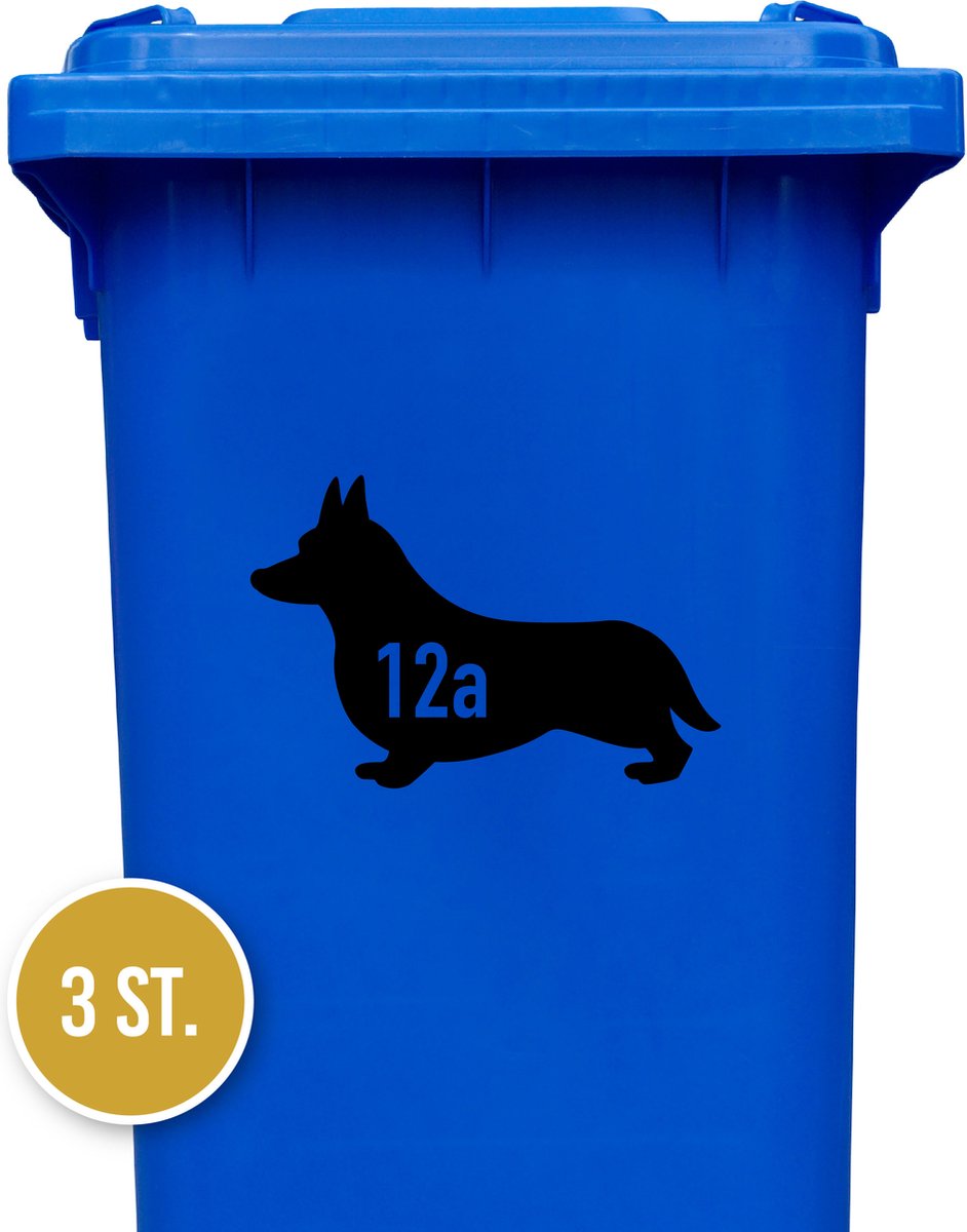 Container sticker - klikostickers - kliko sticker voordeelset - 3 stuks ...