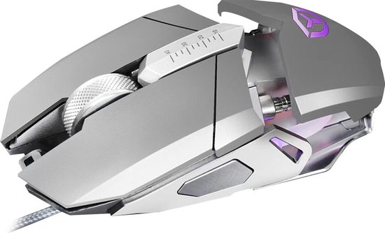 Spire gaming muis met draad - 10 knoppen - DPI 12800 - RGB verlichting ...