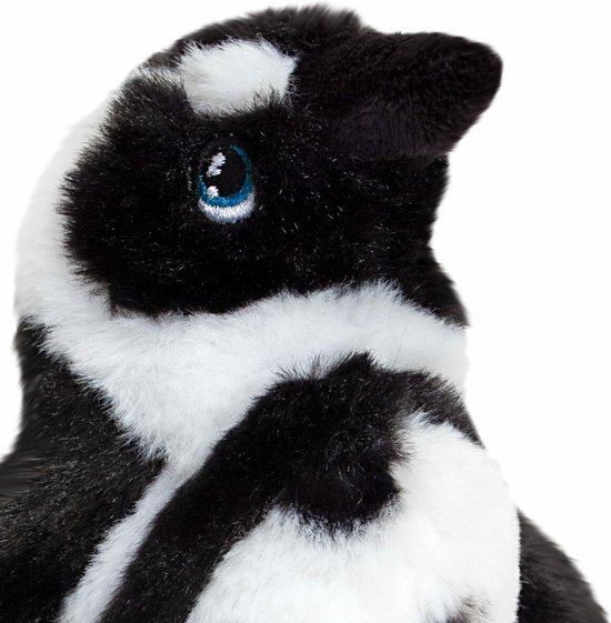 Keel Toys pluche Humboldt pinguin knuffeldier - wit/zwart - staand - 18 ...