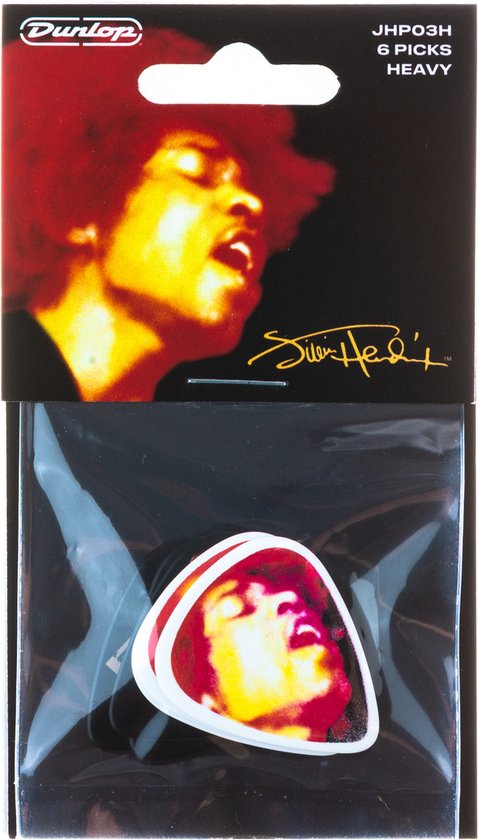 Jim Dunlop - Jimi Hendrix Electric Ladyland - Plectrum - 6-pack | bol
