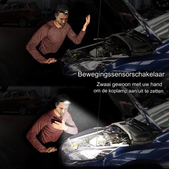 Hoofdlamp Rood Licht - Militaire Hoofdlamp | bol