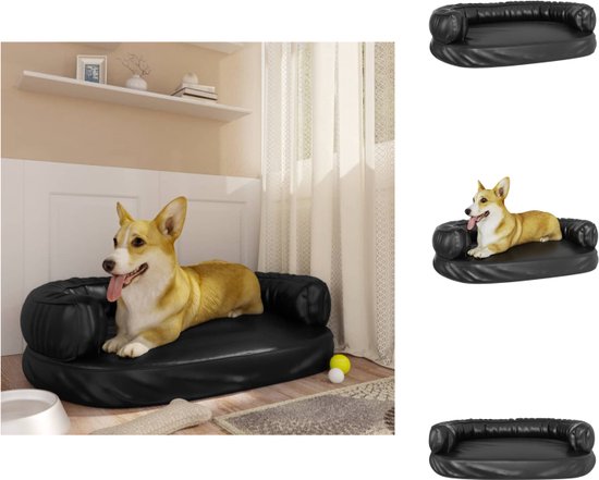 vidaXL Hondenmand - Kunstleer - 75 x 53 x 23 cm - Ergonomisch Design ...