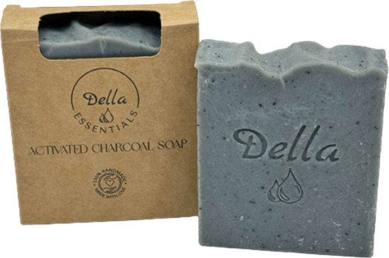 Della essentials - Biologisch - Activated charcoal soap - Actieve ...