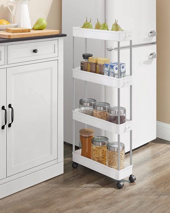 multifunctionele trolley met wieltjes voor keuken, kantoor, badkamer ...