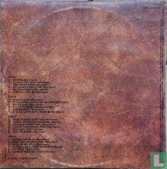 Story of Them Featuring Van Morrison, Them | CD (album) | Muziek | bol